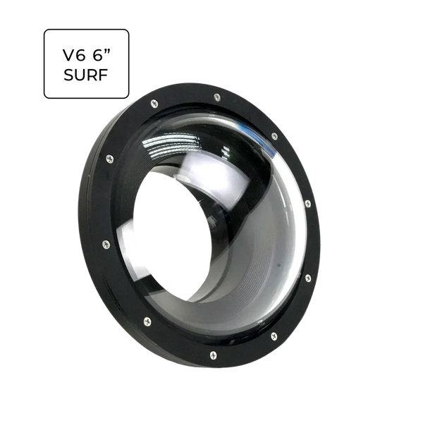 Sea Frogs Salted Line V6 6"/8" Acrylic/Glass Dome Ports – SALTED LINE