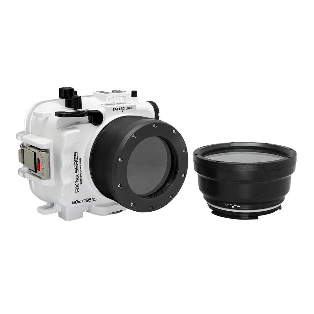Salted Line Waterproof housing for Sony RX1xx series with 67mm threade ...